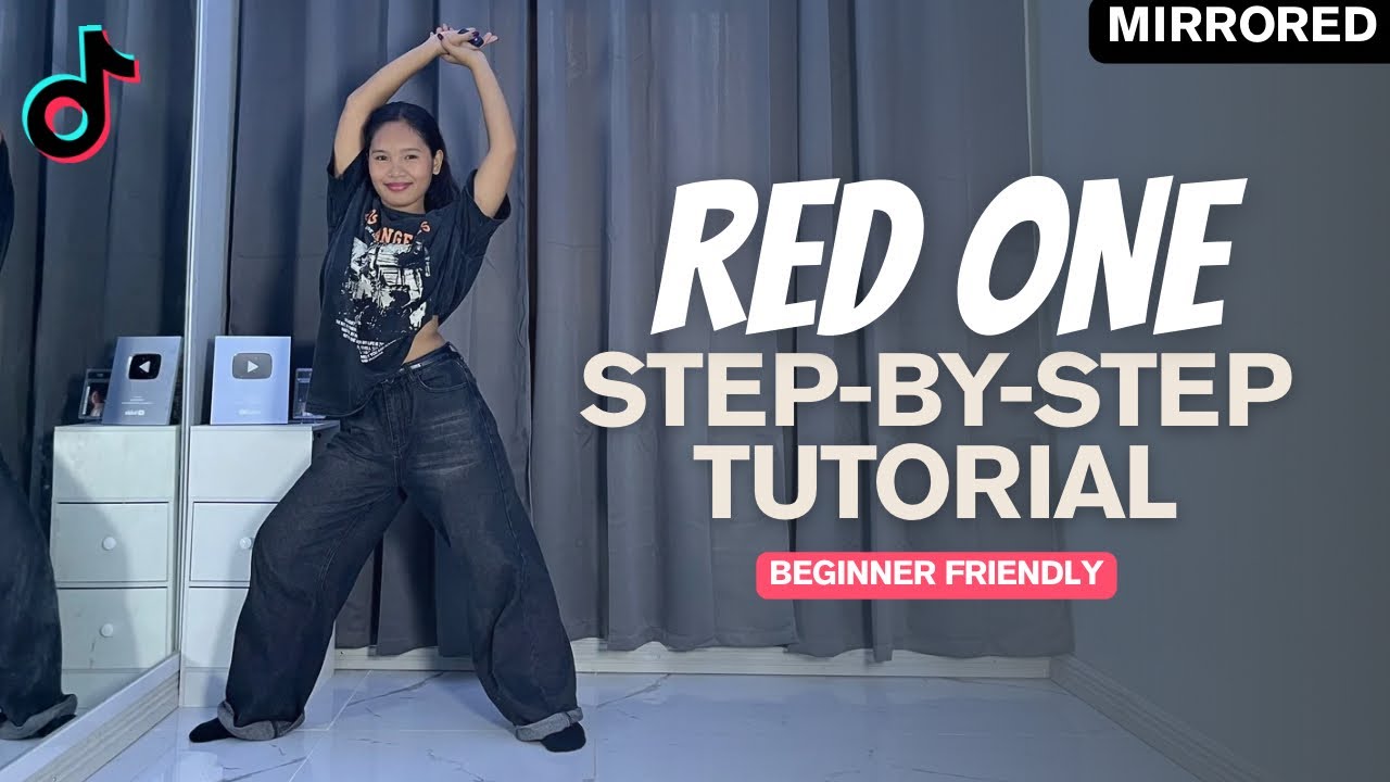 Red One Tiktok STEP BY STEP Dance Tutorial (Explained) | Easy to Follow ...