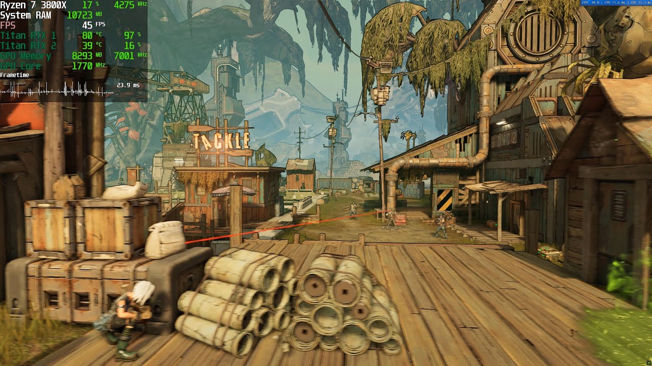 Borderlands 3 DirectX 12 4K Benchmark | 2 X Titan RTX SLI | Ryzen 7 ...