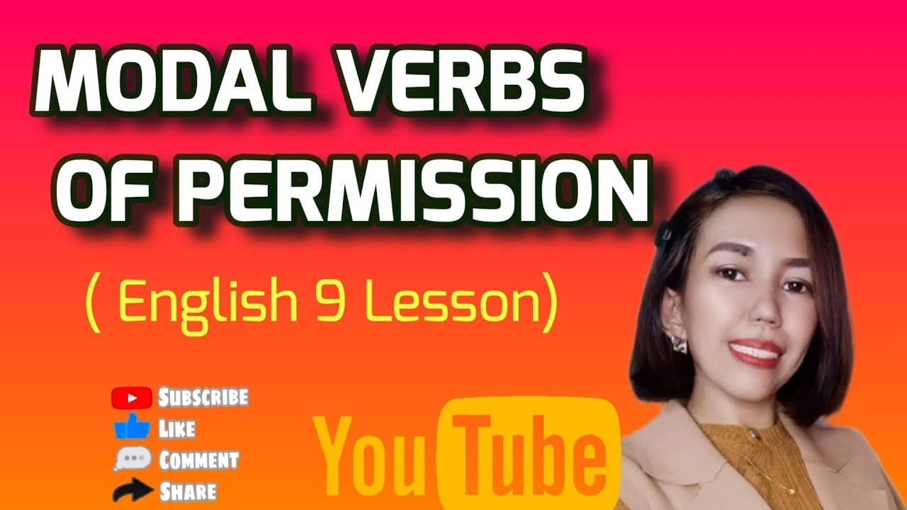 MODAL VERBS of PERMISSION || Grade 9 Lesson - YouTube
