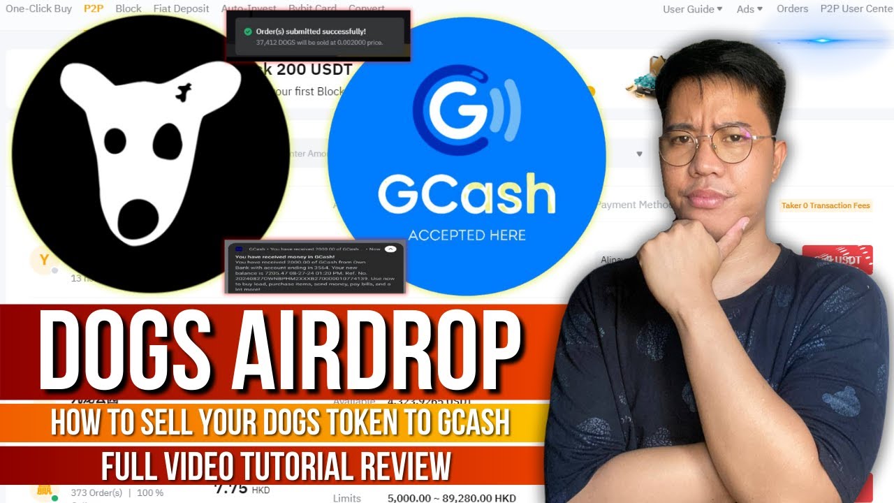 Dogs Airdrop - How to SELL your Dogs Airdrop into Gcash | Full Steps ...