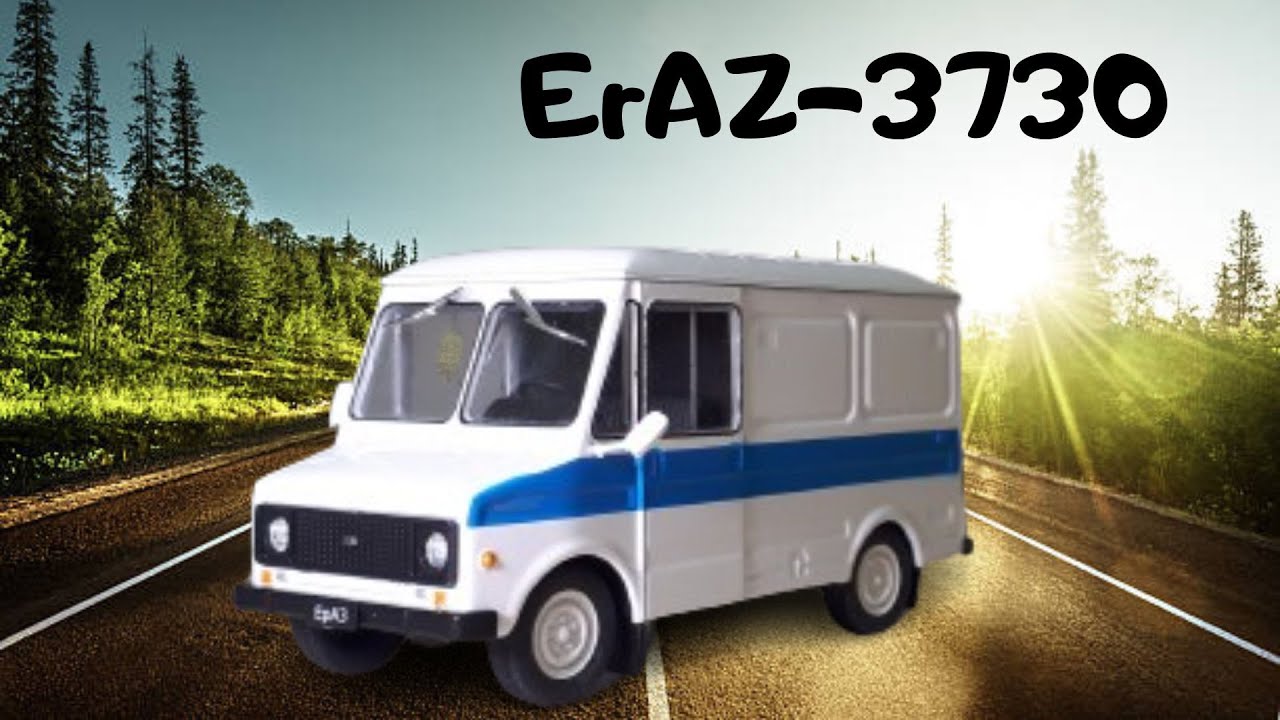 ErAZ-3730 1/43 DeAgostini: Review of Scale Model Cars - YouTube