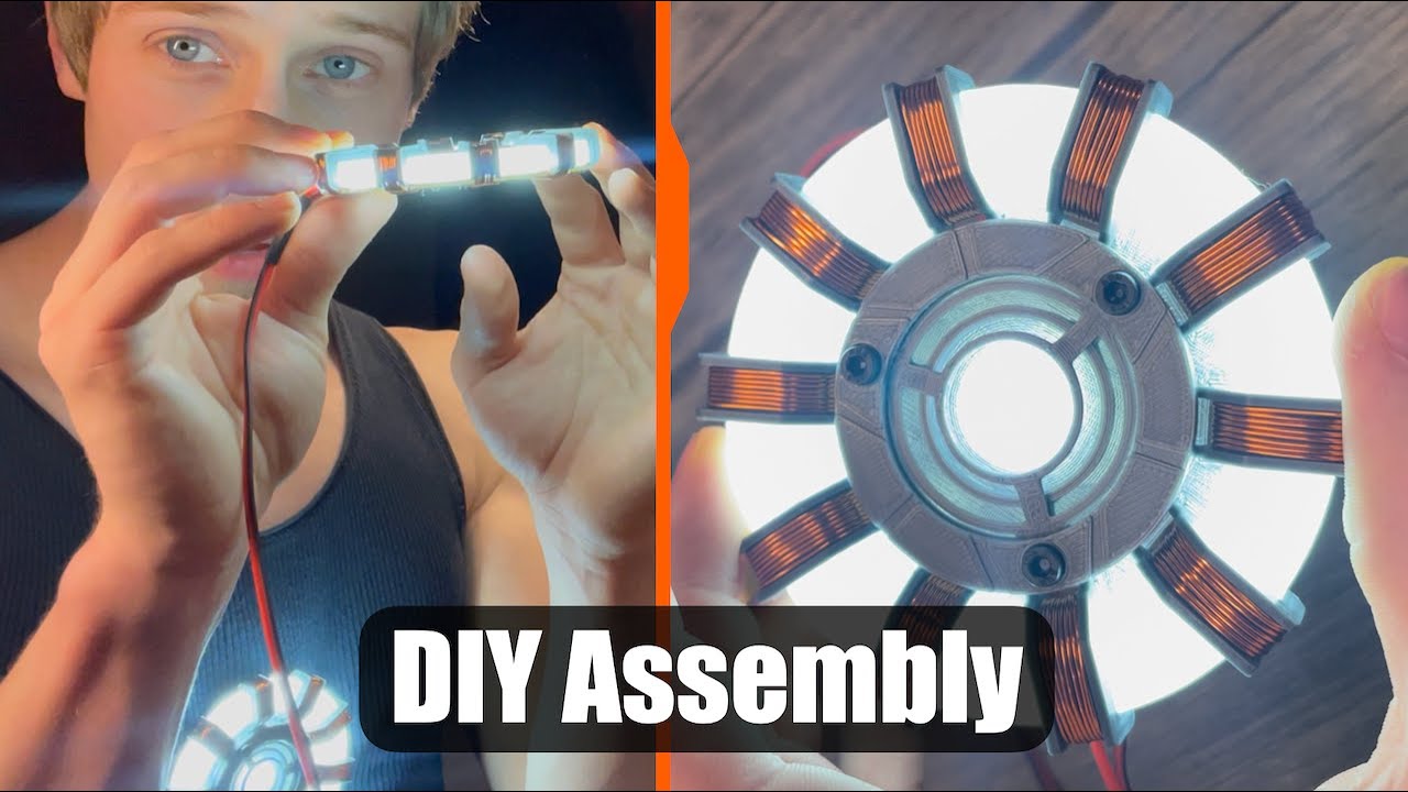 Arc Reactor V4 - Assembly DIY - YouTube