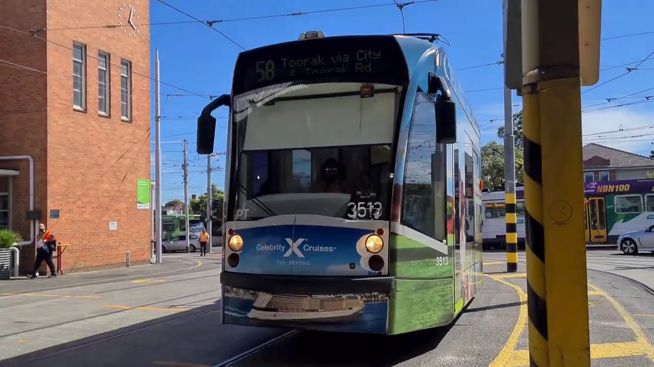 Rare Tramway Visit! Combino Trams at Essendon Tram Depot - YouTube