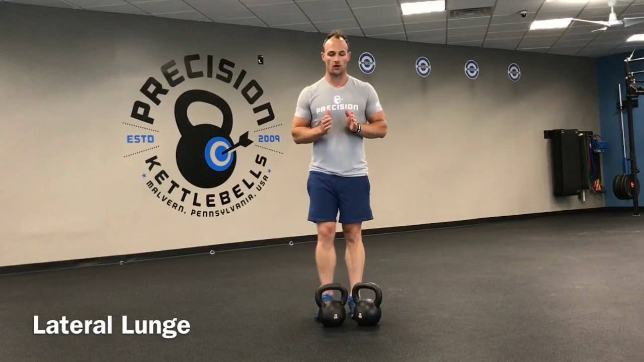 Kettlebell Lateral Lunge - YouTube