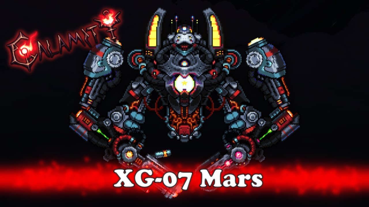 XG-07 Marte | Terraria Calamity Mod Wrath of the Gods | Modo Muerte ...