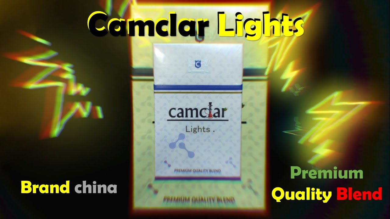 Review Rokok CAMCLAR Lights Brand China Rasa American Blend - YouTube