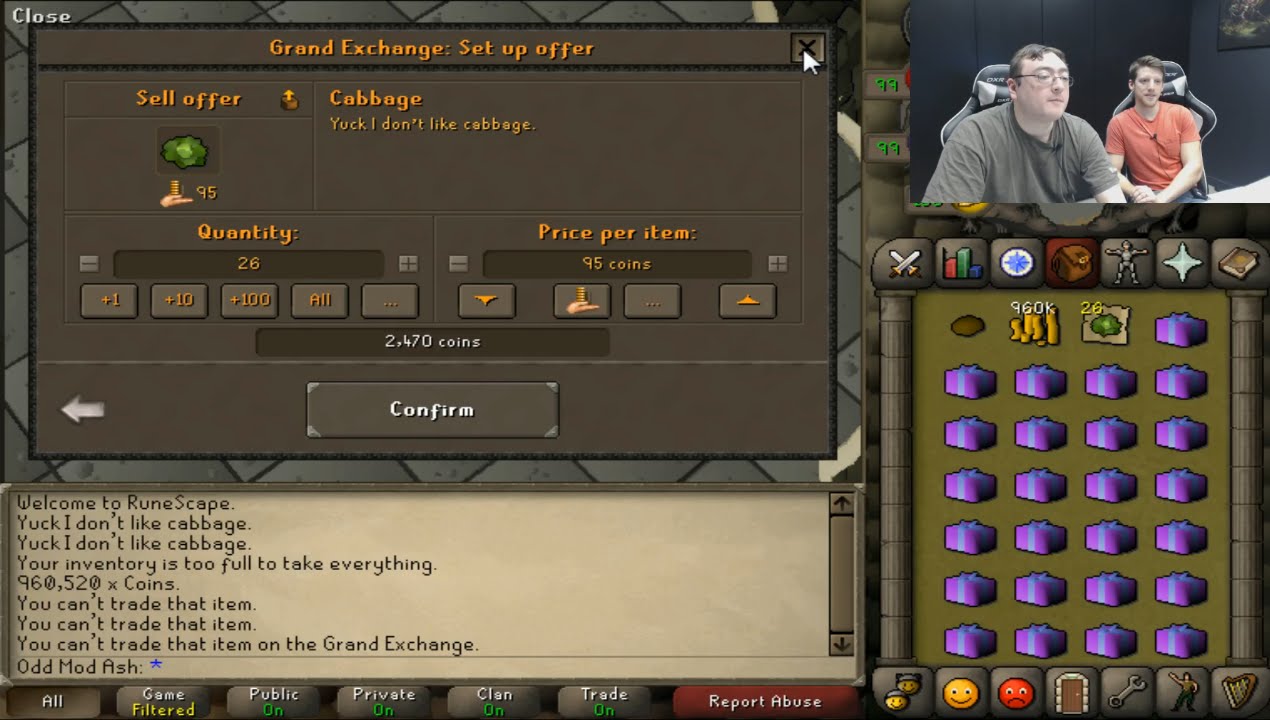 Grand Exchange Demo with Mods Ash & Archie - YouTube