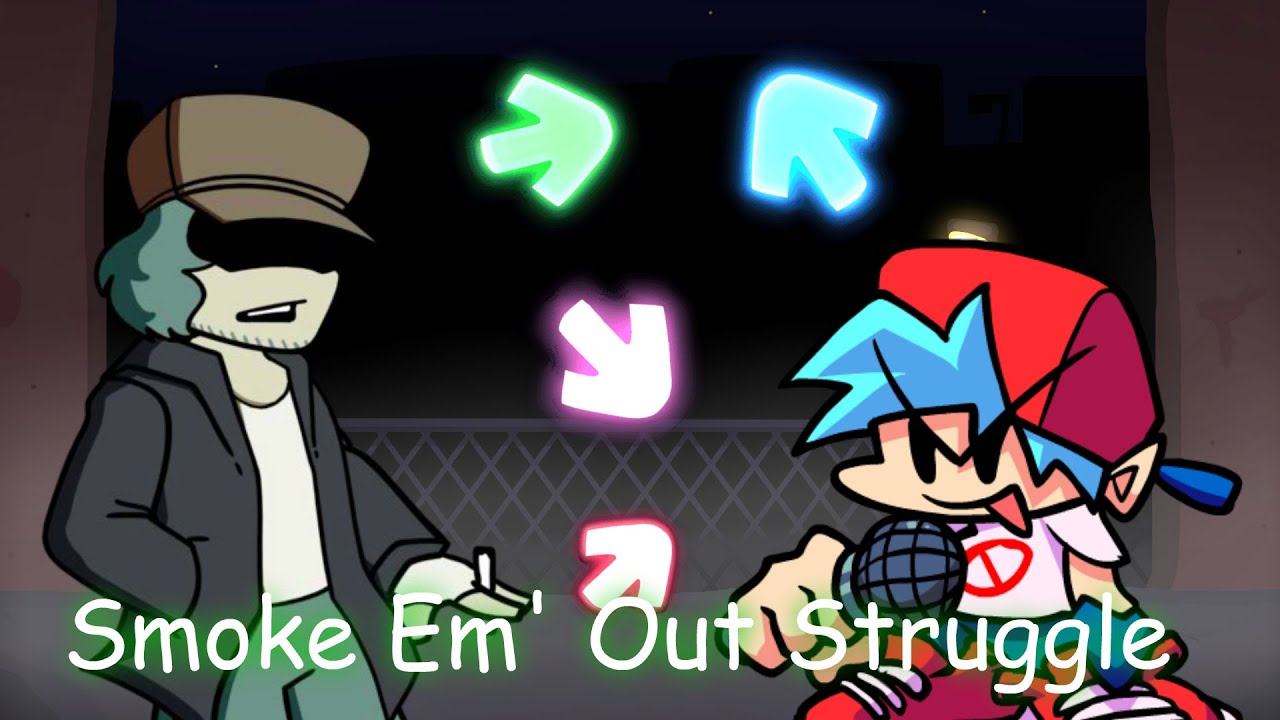 Friday Night Funkin' | Smoke Em' Out Struggle (VS Garcello)Full Mod ...