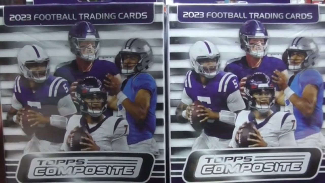 Topps Composite Football Hanger Box Break - YouTube