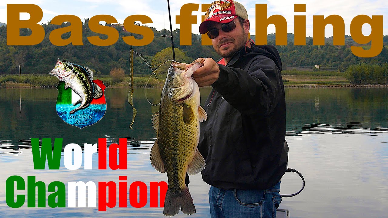 Bass Fishing on Bolsena with the World Champion - 4K - YouTube