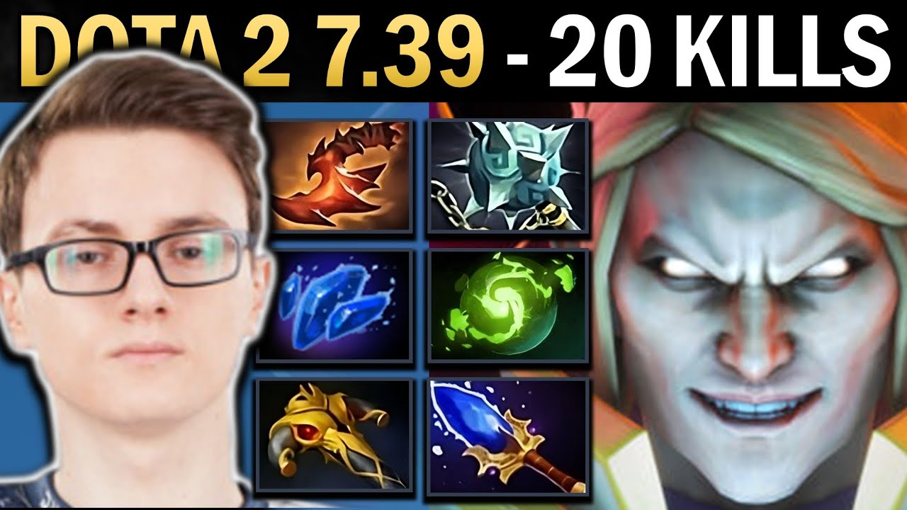 Invoker Gameplay Miracle with Gleipnir and 1000 GPM - Dota 2 7.39 - YouTube