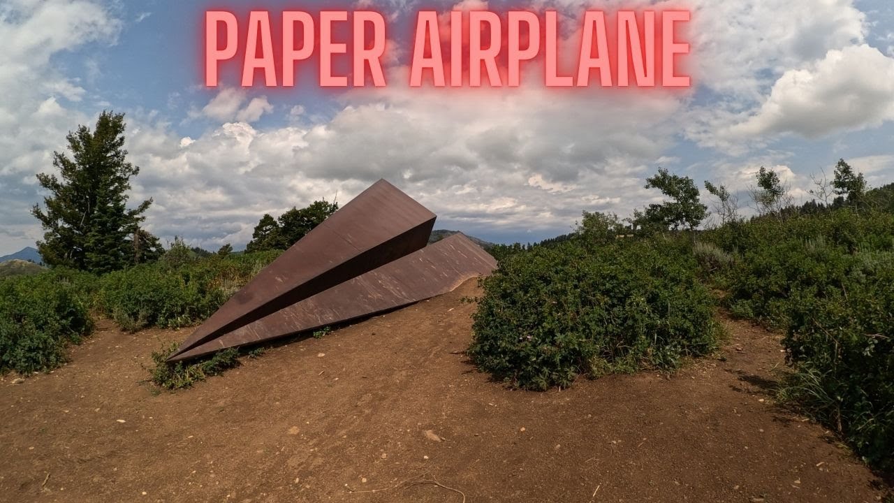 Fast and Flowy, Paper Airplane Trail - YouTube