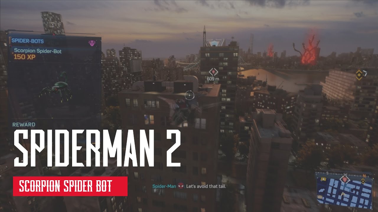 Spider Man 2 Collectible Scorpion Spider Bot - YouTube