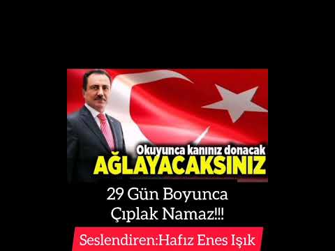#çıplaknamaz #muhsinyazıcıoğlu #29günnamazınkazası Muhsin Yazıcıoğlu Hapisteki İşkence