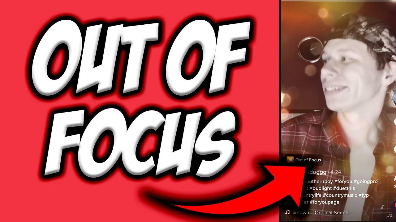 How To Get The 'Out Of Focus' TikTok Filter FAST! 🎥| Focus Filters On ...
