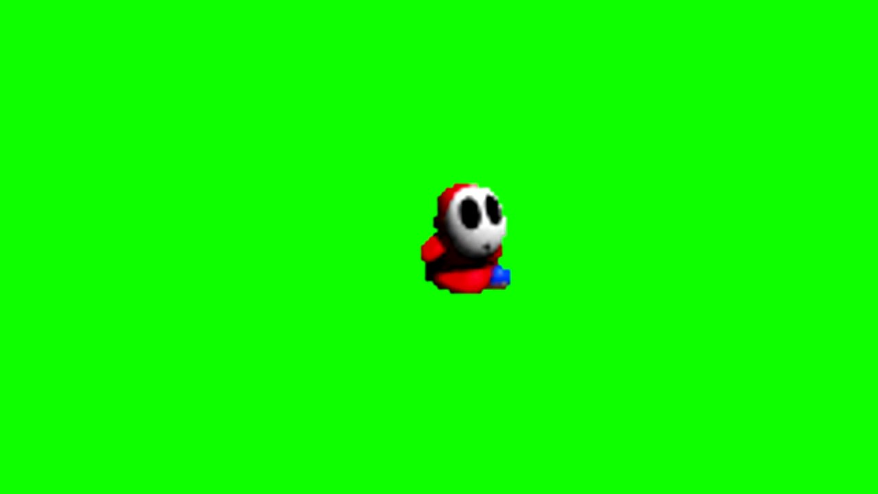 Red Shy Guy Walk and Run - YouTube