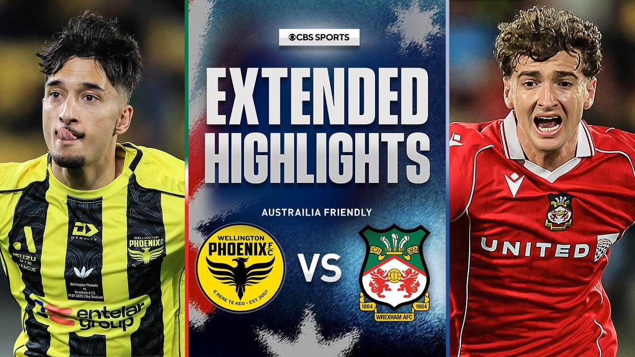 Wellington Phoenix vs. Wrexham AFC: Extended Highlights | AU/Sydney ...
