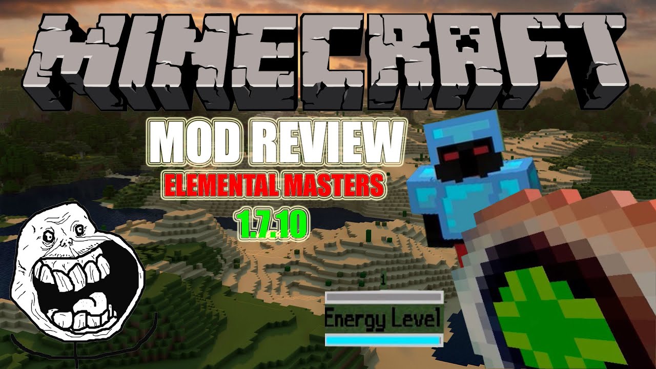 Mod De Super Poderes Elemental Masters Minecraft 1 7 10 Youtube
