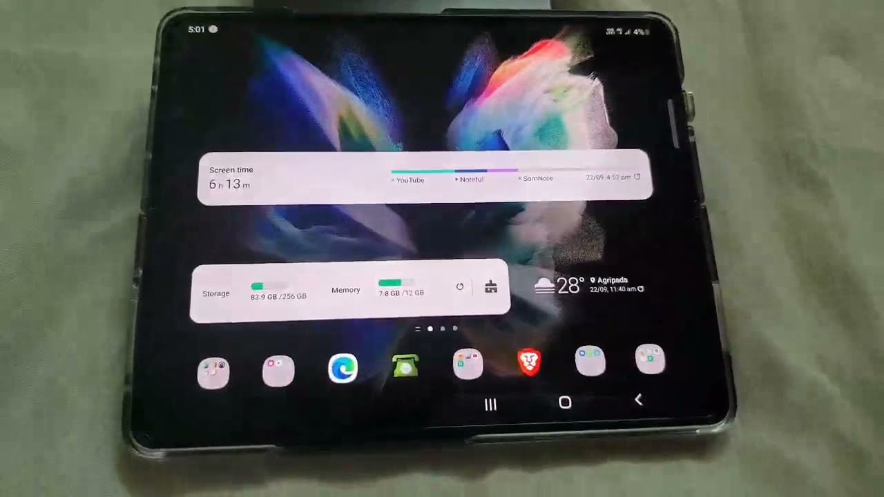 Z ꟻo⅃ꓷ 3 Real Time Usage Youtube