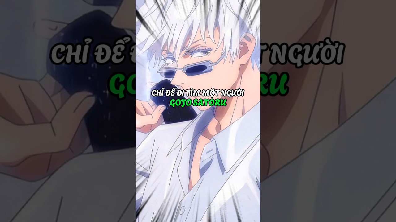 Tôi cố gắng đi tìm Gojo Satoru nguyên vẹn 💀 #anime #cosplay #gojo # ...