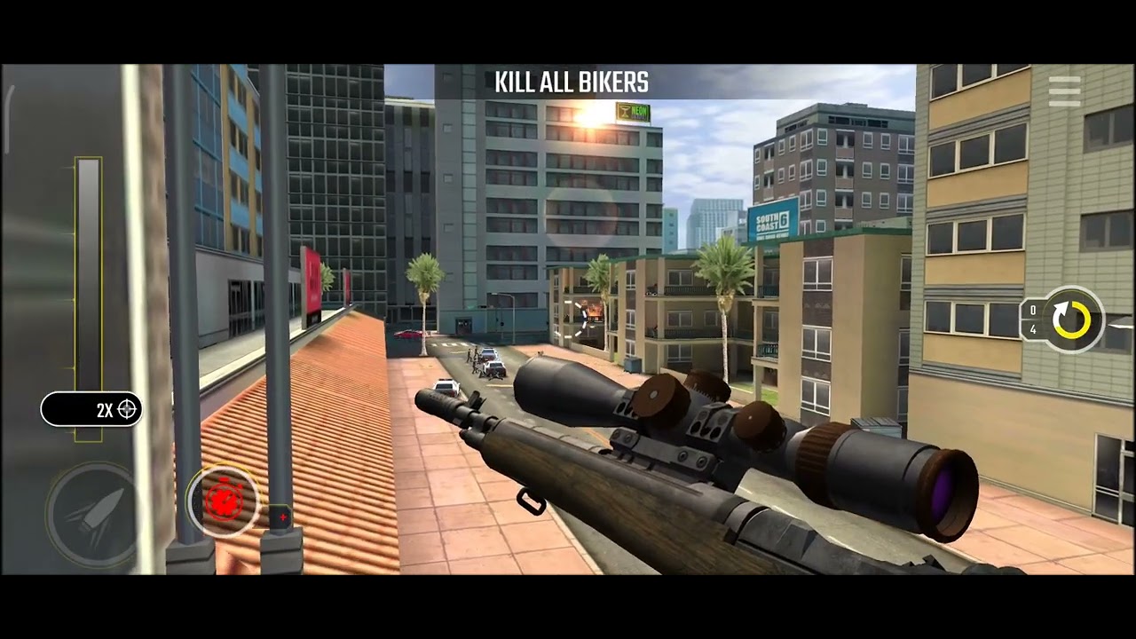Pure Sniper | Kill All Bikers | Full Game | Walkthrough 1080p 60fps # ...