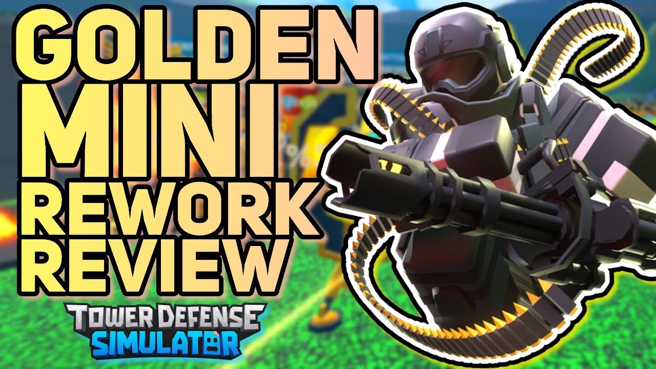 GOLDEN MINI REWORK REVIEW - MORE DAMAGE BUT NERFED? - TDS Halloween ...