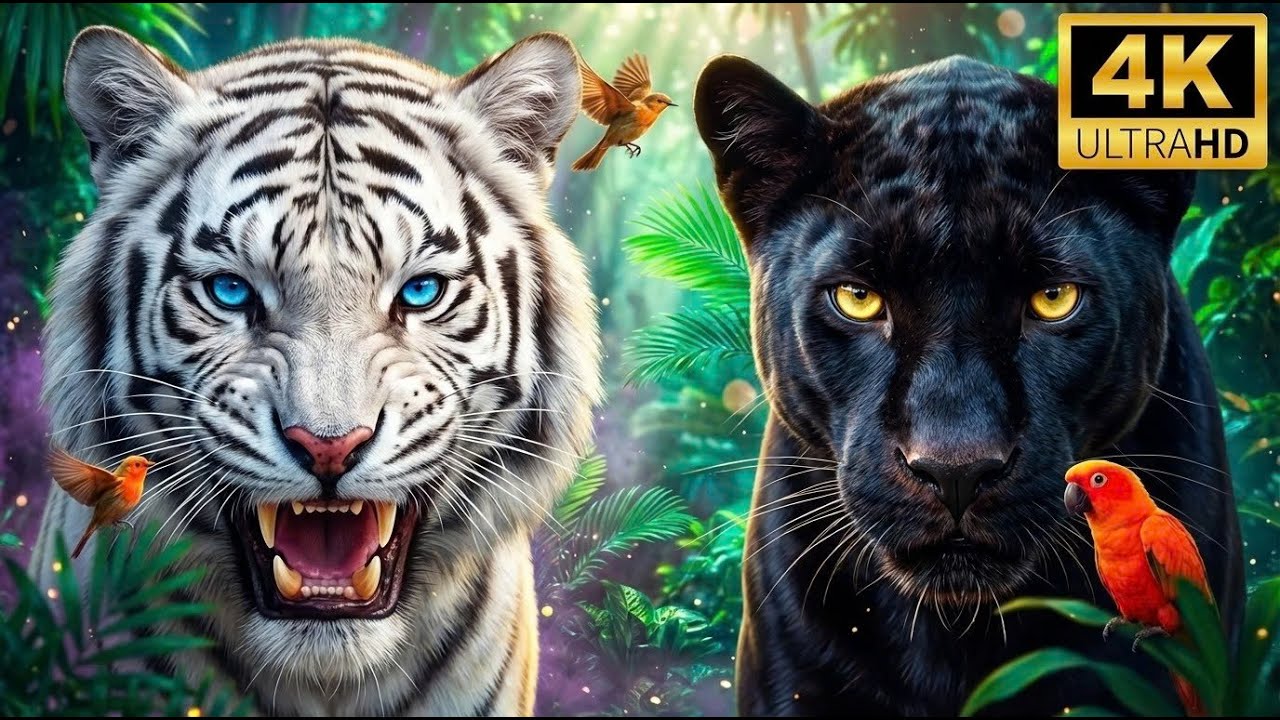 Amazon Wildlife Exploration in 4K ULTRA HD | 60FPS Nature Animals ...
