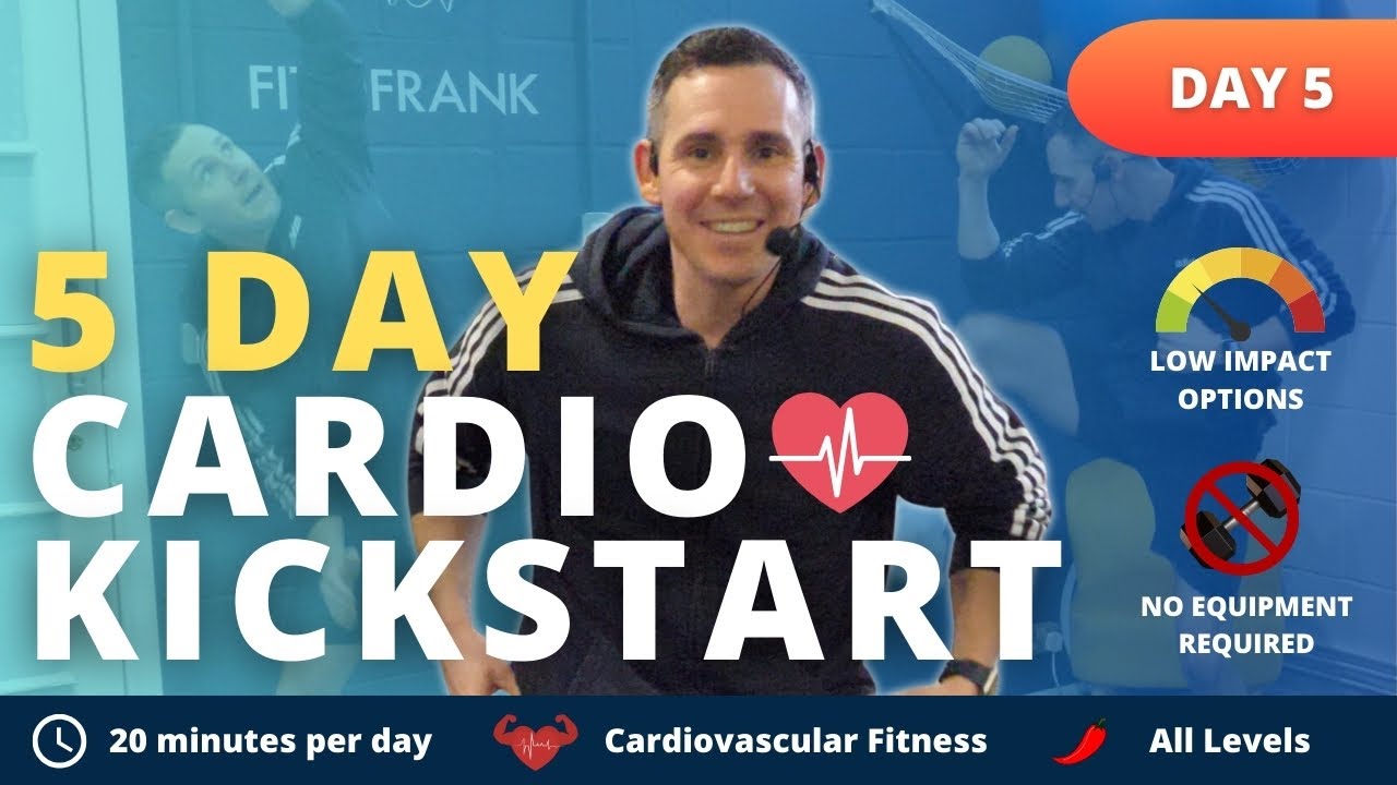 Day 5 | 20 minute Low Impact Cardio | No Rest Periods | No Equipment ...