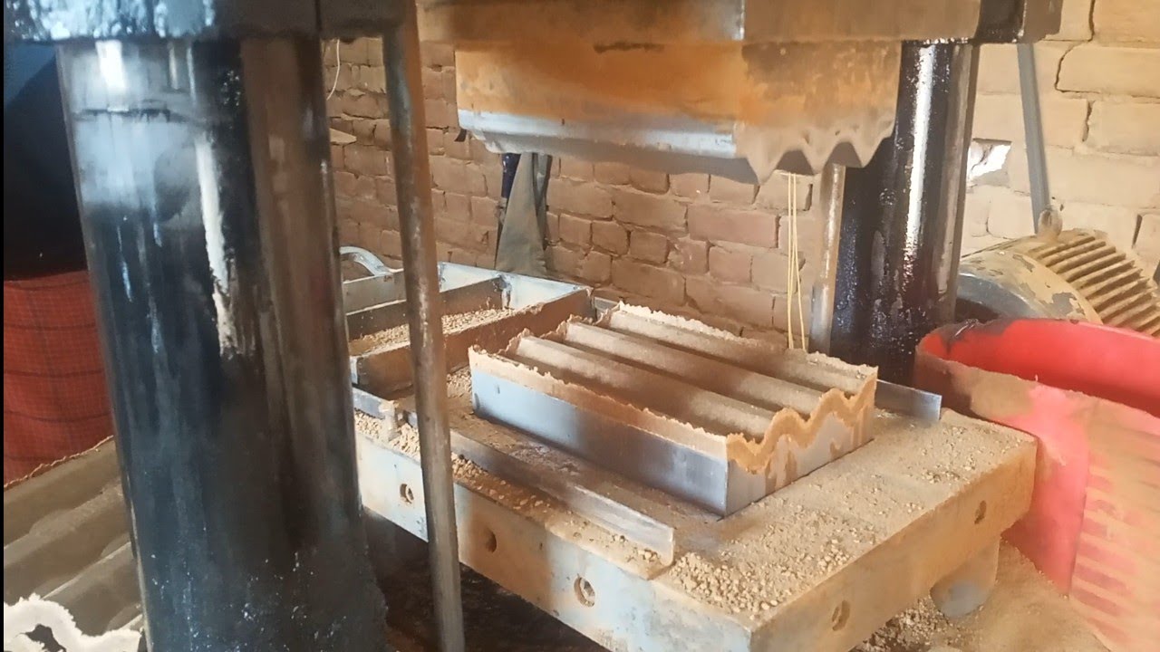 making of decoration tiles of soil//how it is made from soil//using a ...