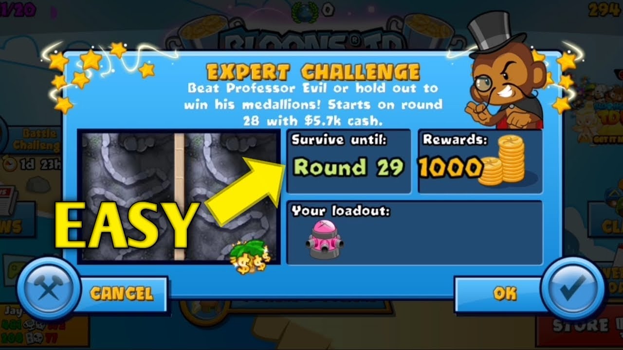 How to Beat The New Professor Evil Challenge Expert Challenge Week 6 ...