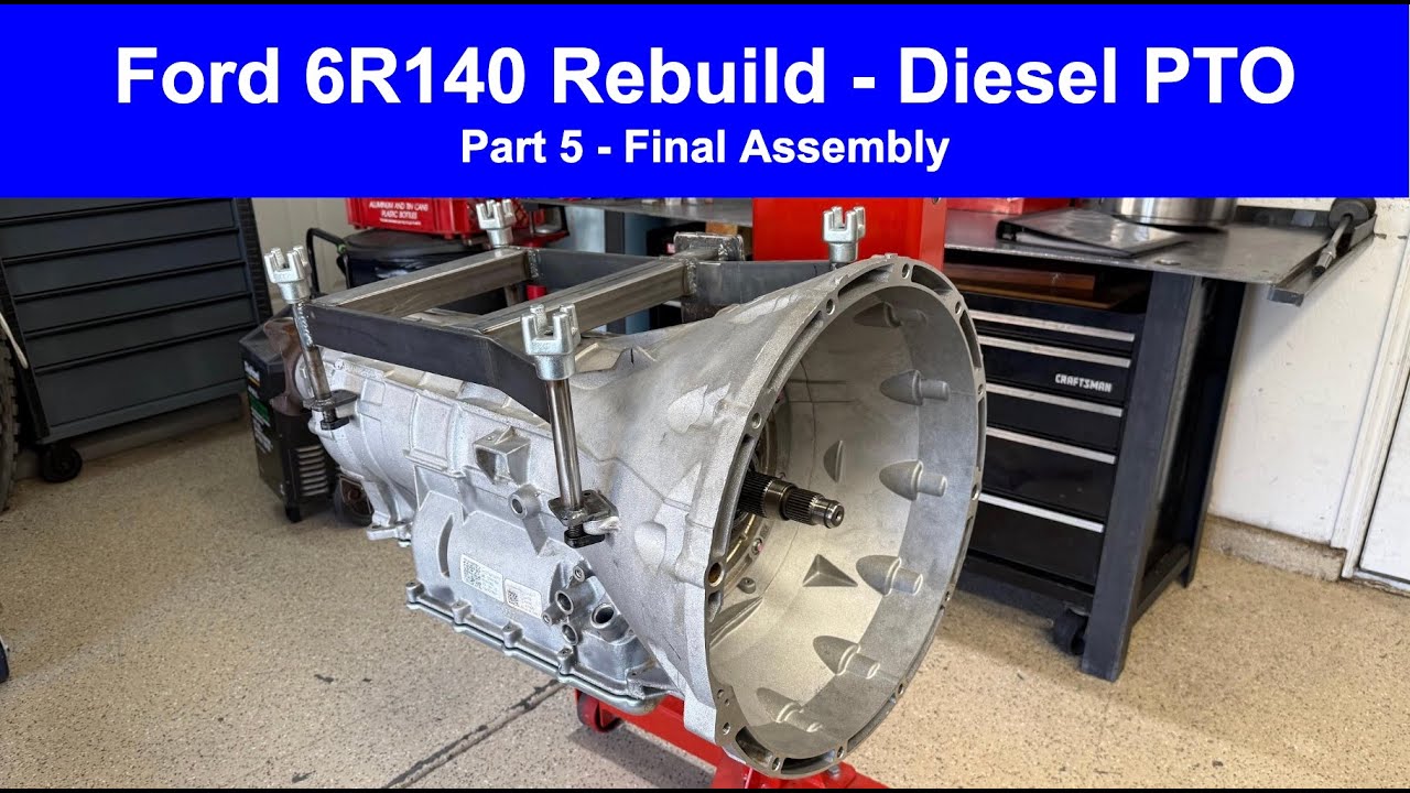 Ford 6R140 Rebuild Part 5 - Final Assembly - YouTube
