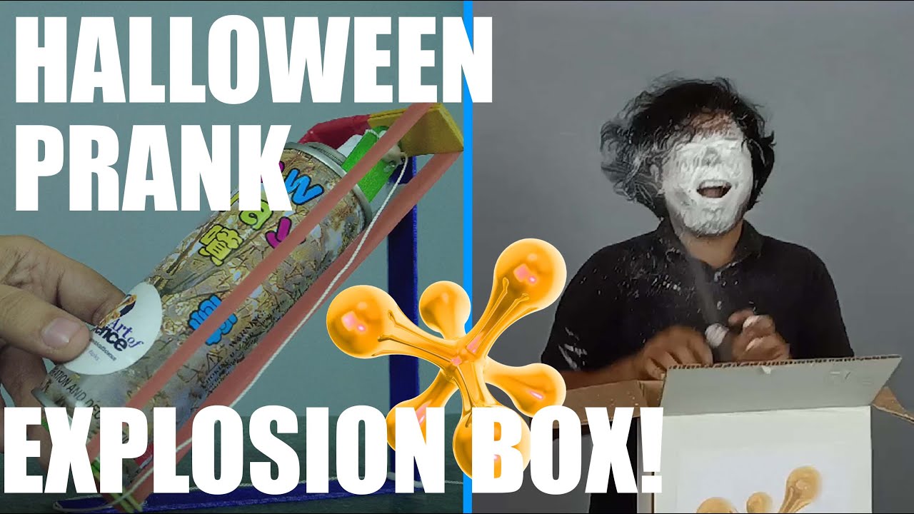 EXPLOSION BOX PRANK | Halloween Special | dArtofScience - YouTube