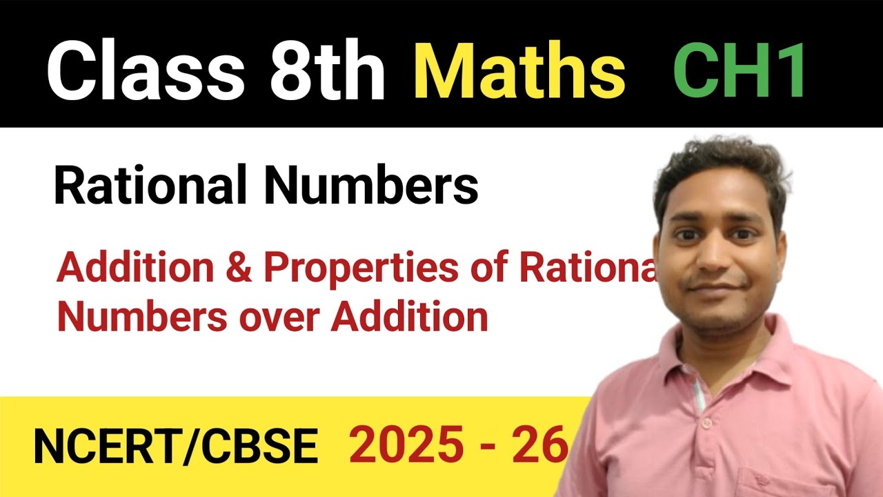 Introduction - Rational Numbers - Chapter 1 - NCERT Class 8 Maths ...