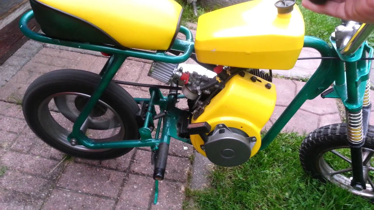 Bird engineering mini bike - YouTube