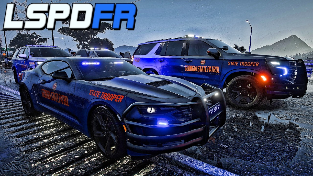 GTA 5 LSPDFR MOD | GSP SPEED ENFORCEMENT PATROL 3 🚔 ( Stalker Radar in ...