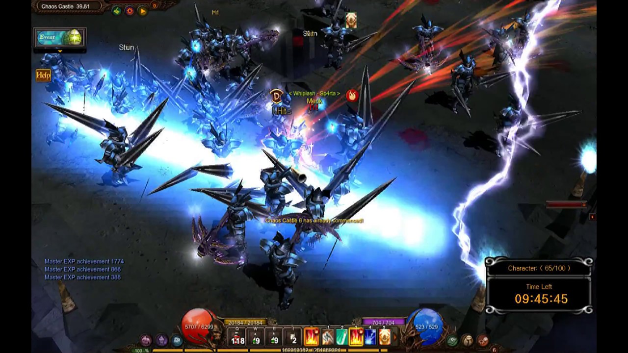 Chaos Castle Event - Demo 24 - CC6(sBM) - Mu Online Webzen Season XII ...