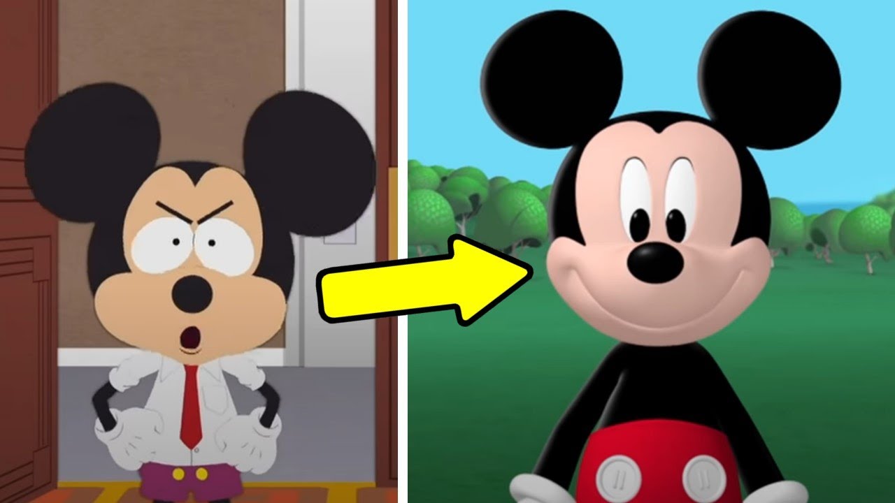 10 APARICIONES de MICKEY MOUSE en OTRAS CARICATURAS (Referencias ...