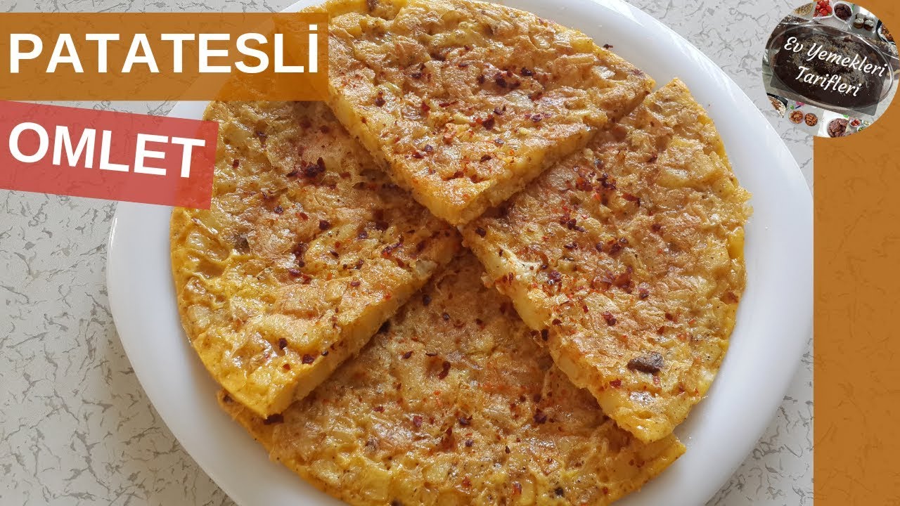 Patatesli Omlet Tarifi - Ev Yemekleri Tarifleri - YouTube