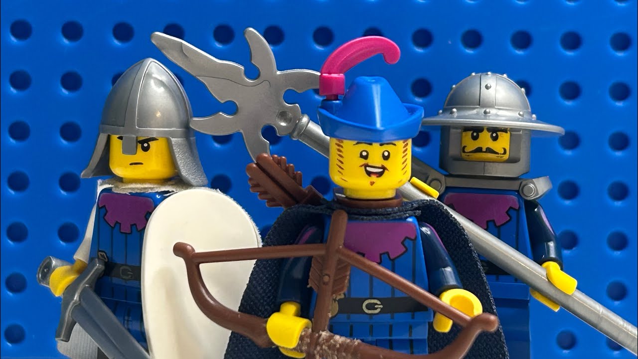 I Made a Lego Medieval Battle Pack out of The Series 22 Troubadour ...