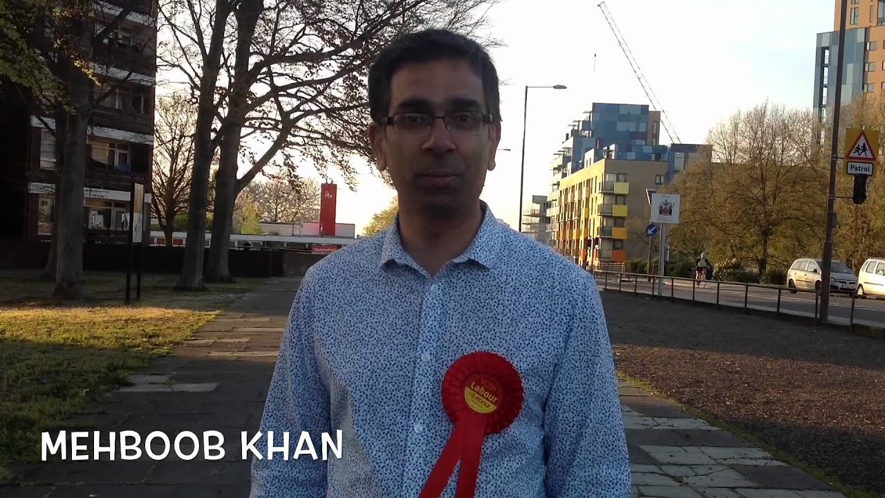 Campaigning with Labour's Mehboob Khan in Greenwich West - YouTube