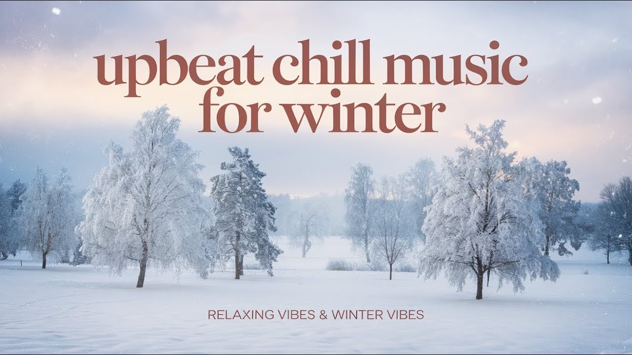 Upbeat Chill Music for Winter ️🎶 | Relaxing Vibes & Winter Vibes 🌨️ ...