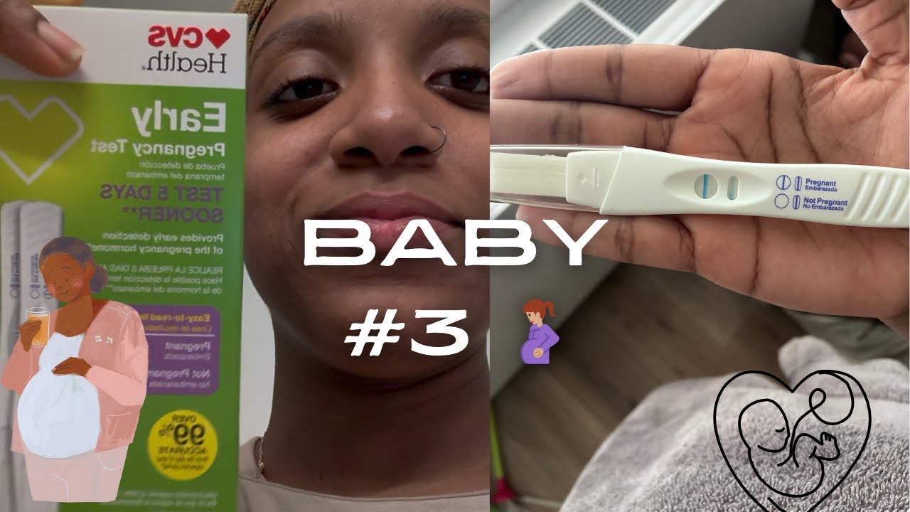 Baby #3 on the Way! Pregnancy Test Reaction - YouTube