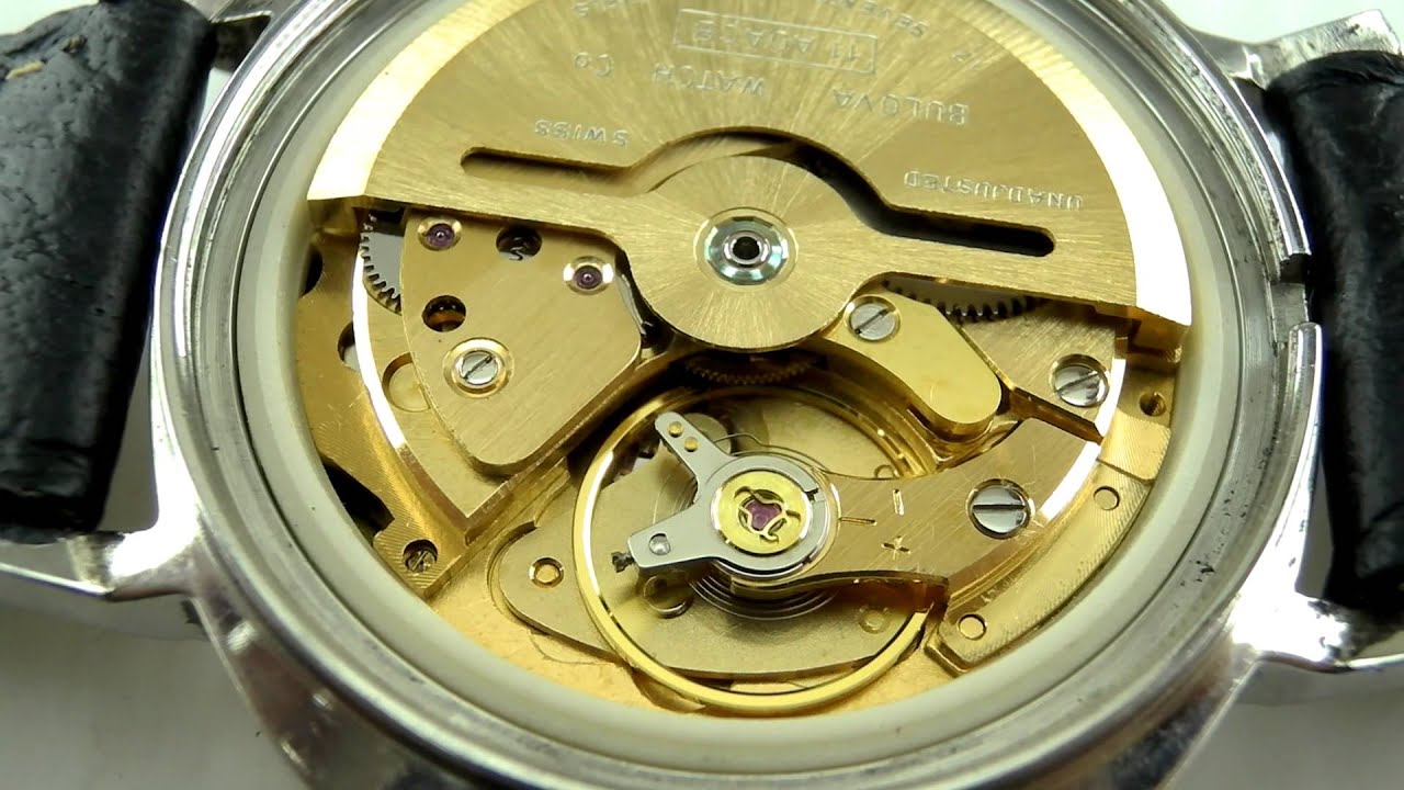 Bulova Movement Cal.11AOACB - YouTube