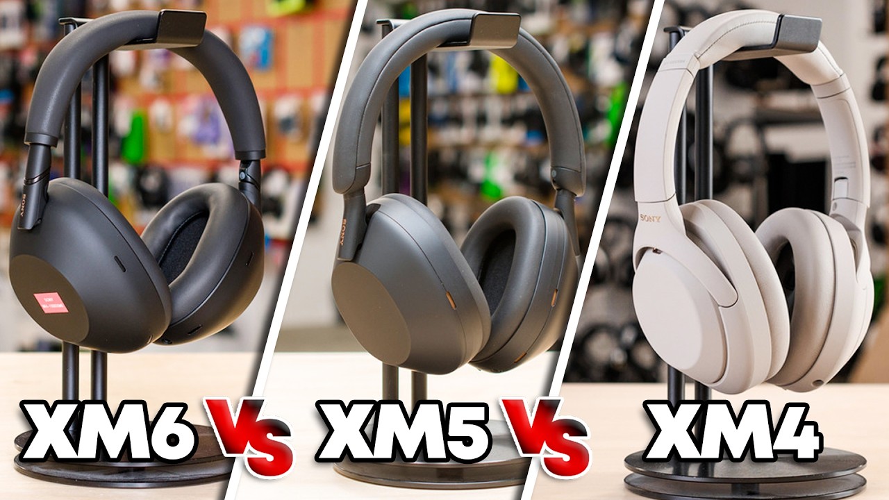 Sony WH-1000XM6 vs XM5 vs XM4: Ultimate ANC Breakdown! - YouTube