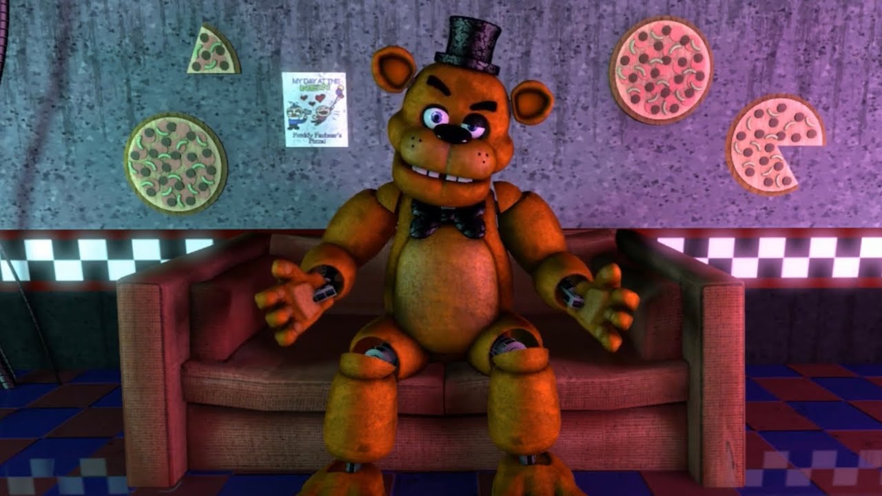 [FNAF SFM] Freddy on a couch #vaportrynottolaugh - YouTube