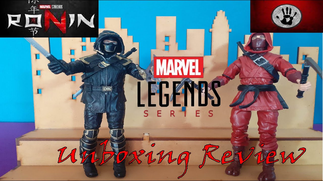 Ronin Marvel Legends 🐱‍👤 Unboxing Review figuras Ronin 🗡 The Hand Ninja ...