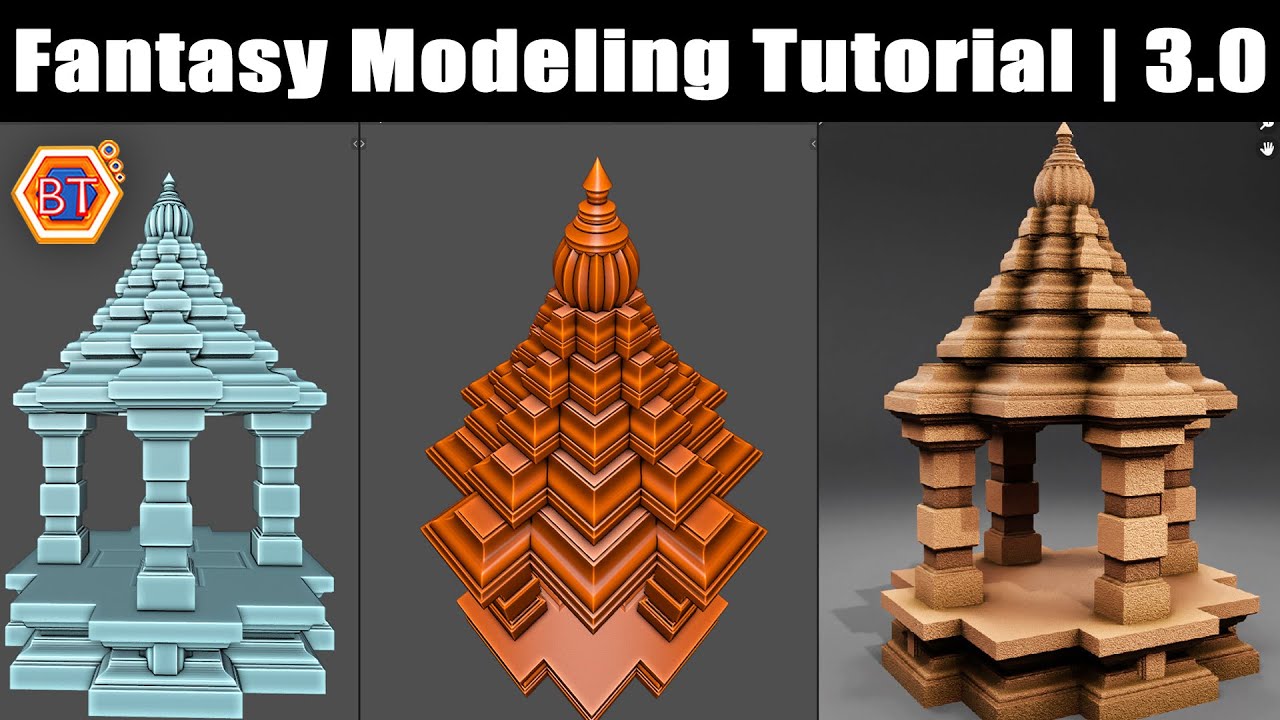 Blender Fantasy Modeling Tutorial | 3.0 - YouTube