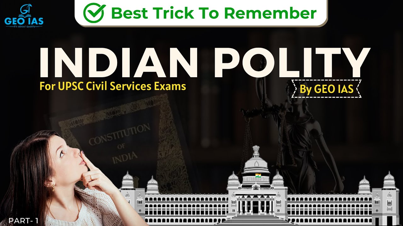 Trick to remember Parts of Indian Constitution | Polity Tricks for UPSC ...