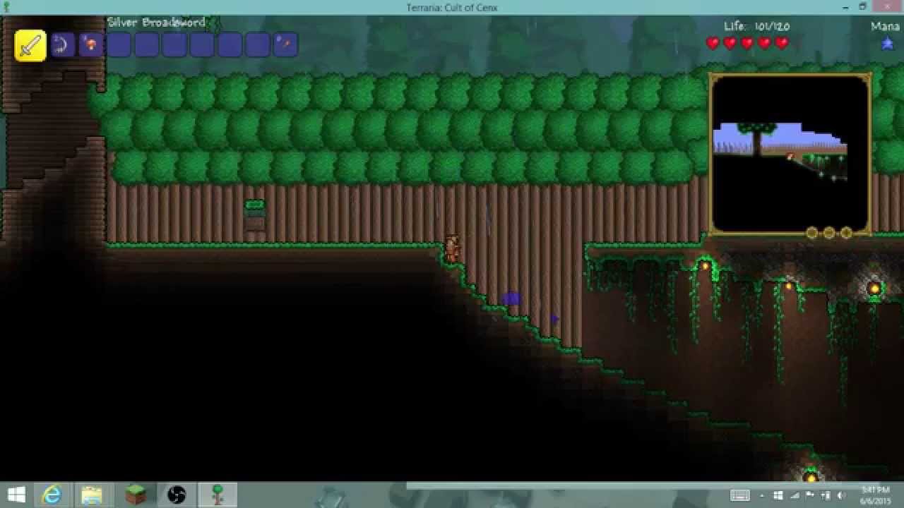terraria revenge custom map pt 1 - YouTube
