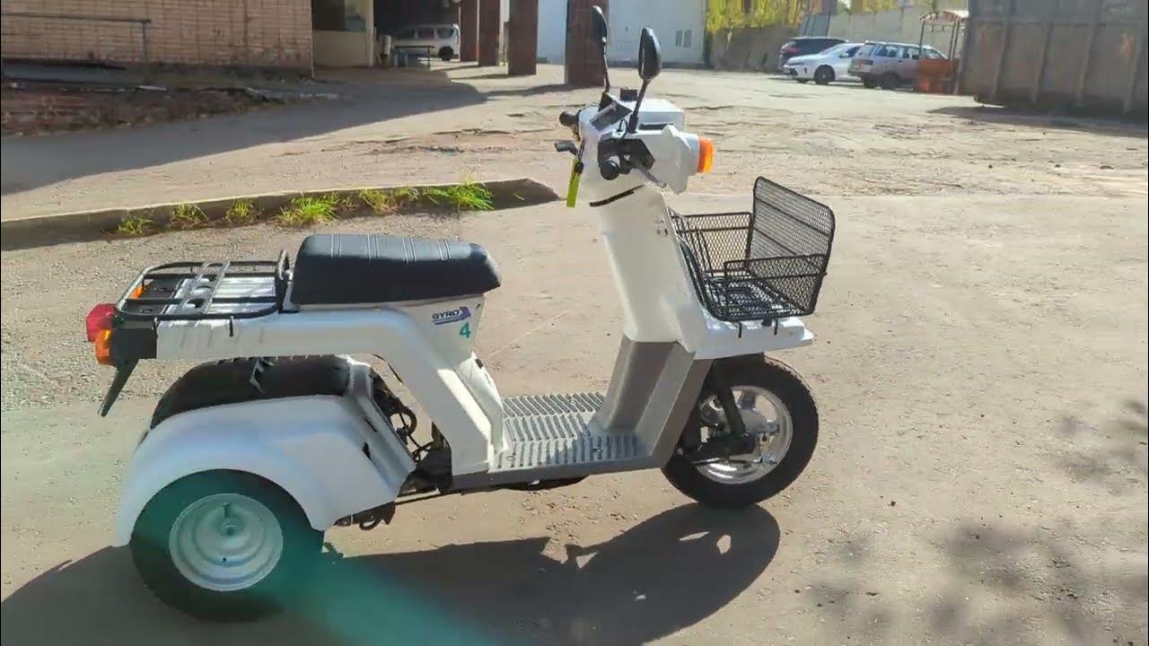 HONDA GYRO X TD02 PGM-FI 116HA33, KUPISCOOTER.RU - YouTube